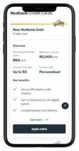 Nedbank Credit Cards Review - Arcadia Finance