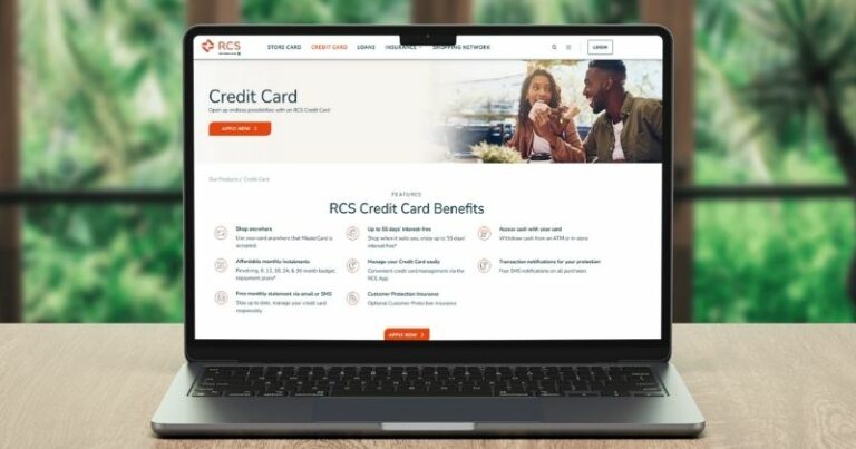RCS Group Credit Card Review - Arcadia Finance